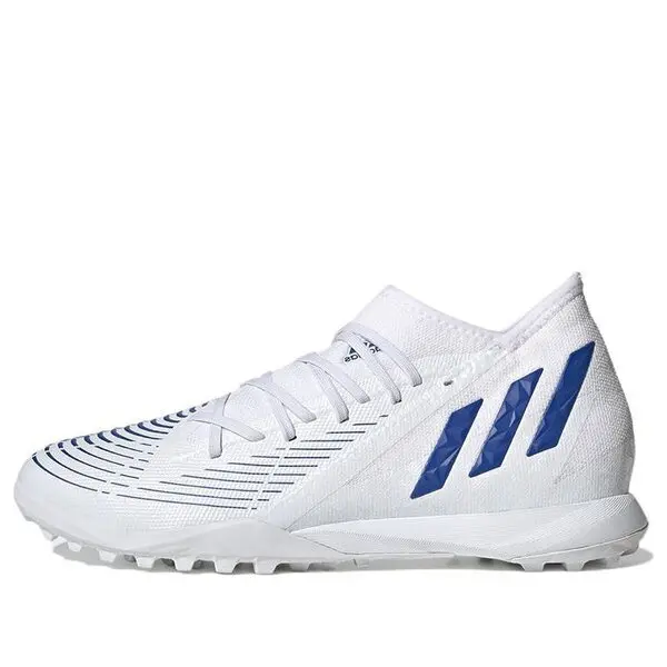 Adidas Predator Edge.3 Tf Turf Shoes - White/blue