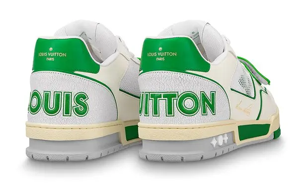 LOUIS VUITTON Trainers - White/green