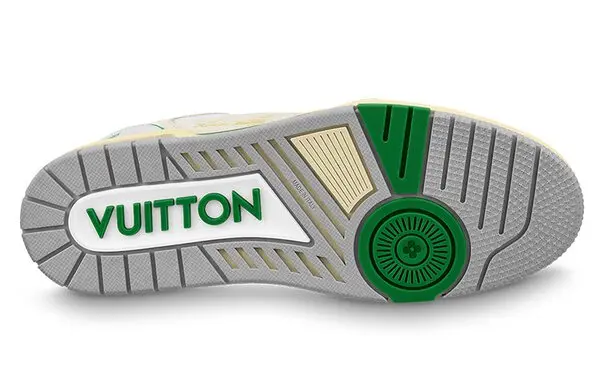 LOUIS VUITTON Trainers - White/green