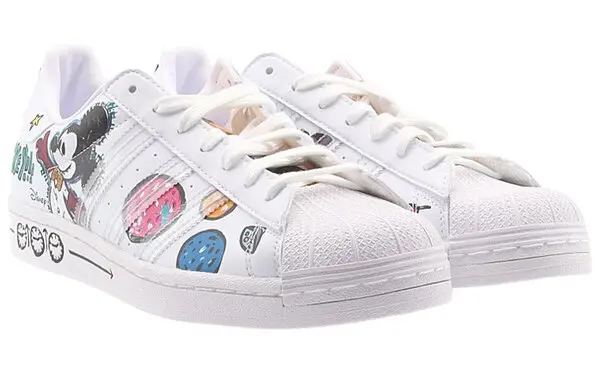 Adidas Kasing Lung X Disney X Superstar 'labubu Mickey Mouse' Sneakers