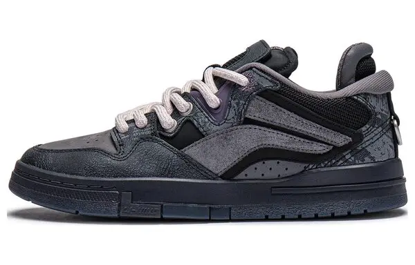 LI-NING Wave Pro X Pleasures "black Grey" Sneakers