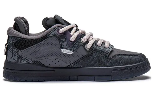 LI-NING Wave Pro X Pleasures "black Grey" Sneakers