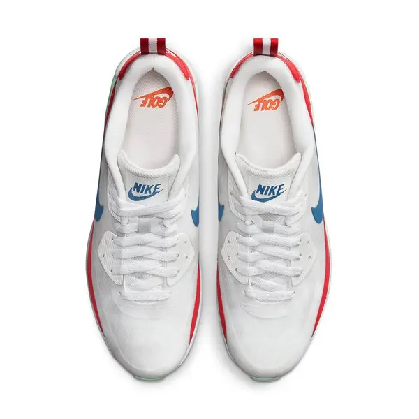 Nike Max 90 Golf 'u.s. Open Brookline' Sneakers - White/red