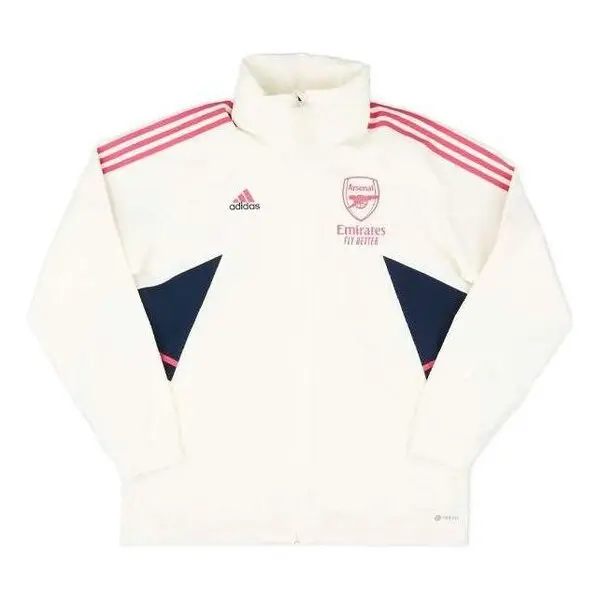 Adidas Arsenal 2022-2023 Rain Jacket - White