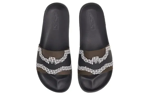 PUMA Batman X Leadcat 2.0 Slide 'black Iron Gate - Black/white