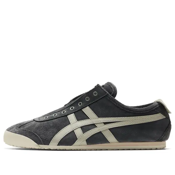 Onitsuka Tiger Mexico 66 Slip-on Sneakers - Graphite Grey/olive Grey