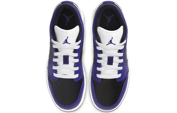 JORDAN 1 Low "black Court - Purple