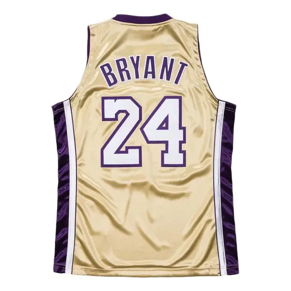 Mitchell & Ness Hof Nba Authentic Jersey 'kobe Bryant 24 - Gold