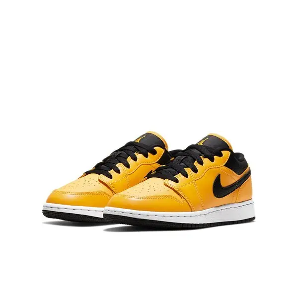 JORDAN 1 Low 'university Gold Black - Yellow/black