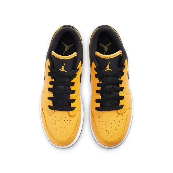 JORDAN 1 Low 'university Gold Black - Yellow/black
