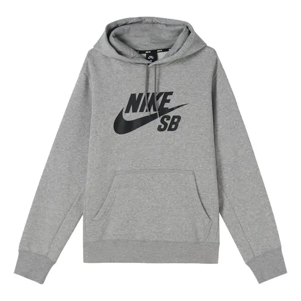 Nike Skateboard Series Athleisure Casual Sports Pullover Gray - Grey