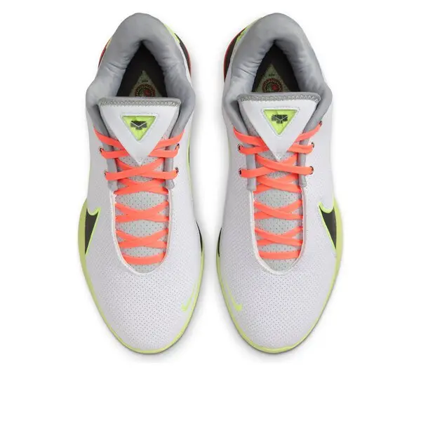 Nike Lebron 22 Ep "crown Jewel" Athletic Sneakers - White/volt Glow/medium Ash