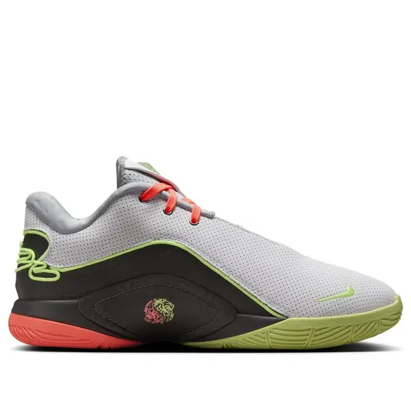 Nike Lebron 22 Ep "crown Jewel" Athletic Sneakers - White/volt Glow/medium Ash