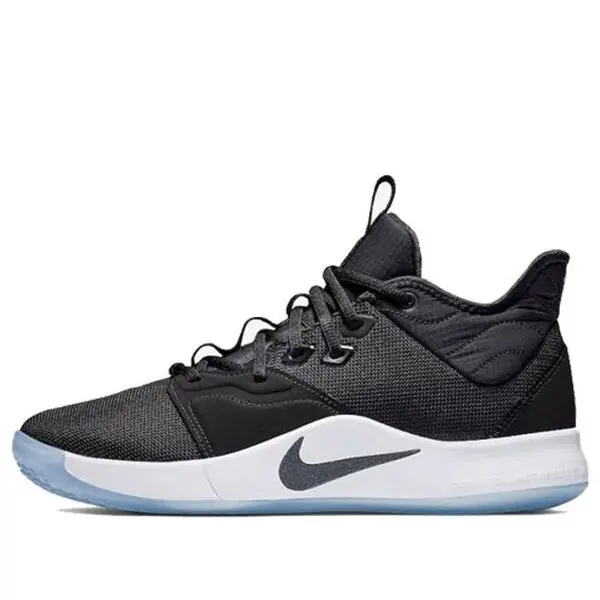 Nike Pg 3 Low Top Basketball Sneakers - Black