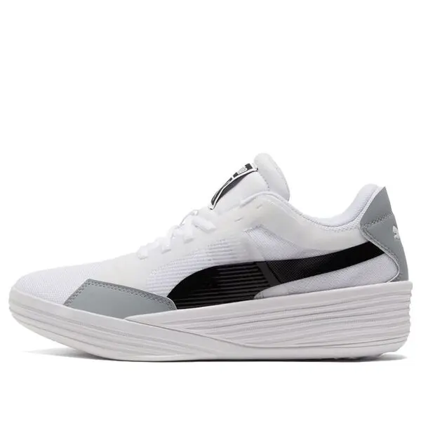 PUMA Clyde All-pro Team White/black/grey - White/black/gray