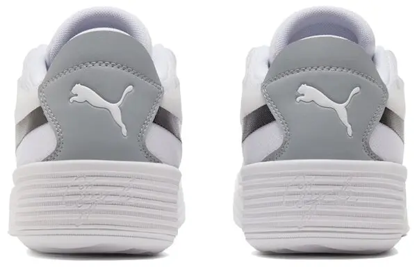 PUMA Clyde All-pro Team Low Top Sneakers - White/black/gray