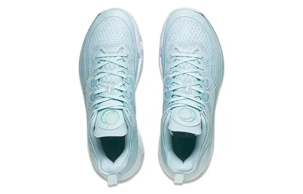 LI-NING Low Top Athletic Sneakers - Blue/white