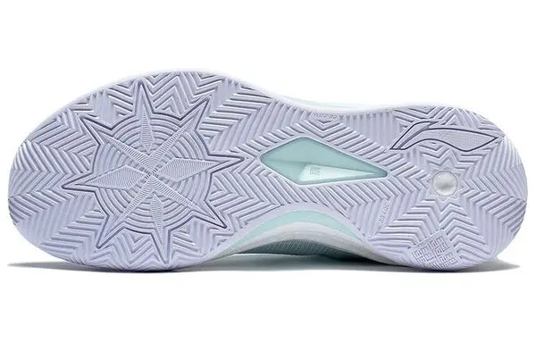 LI-NING Low Top Athletic Sneakers - Blue/white