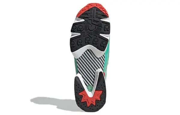 Adidas X Zx Fury Sneakers - Green/red