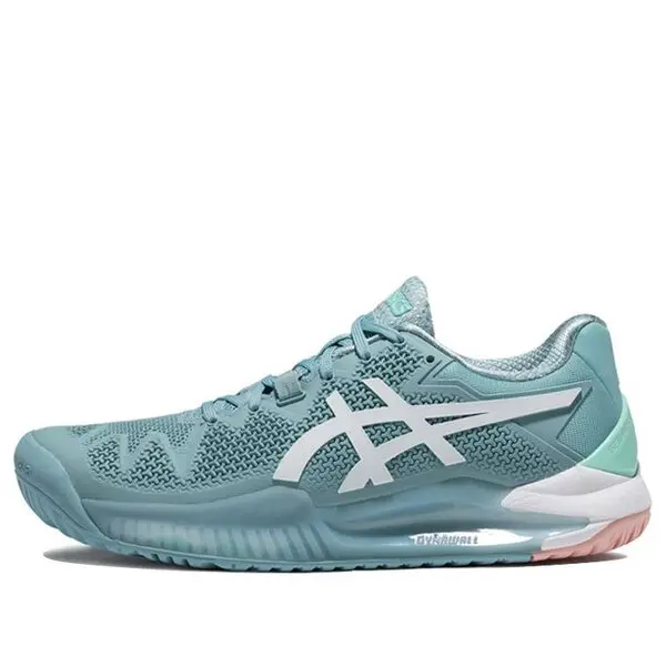 Asics Gel Resolution Athletic Tennis Shoes - Blue