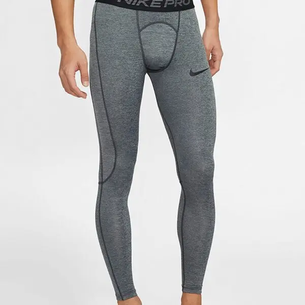 Nike Pro Dri-fit Alphabet Logo Gym Pants Smoke Grey