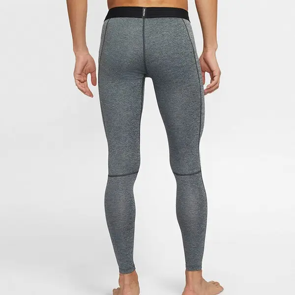 Nike Pro Dri-fit Alphabet Logo Gym Pants Smoke Grey