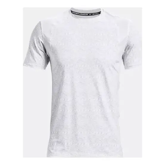 Under Armour Iso-chill Run 200 Print Short Sleeve - White