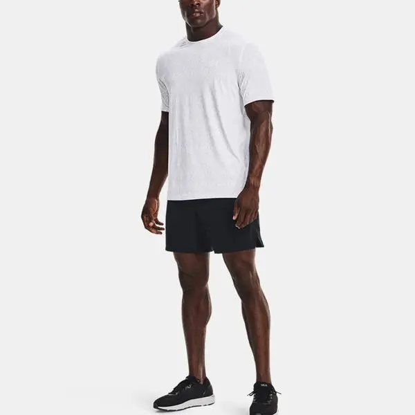 Under Armour Iso-chill Run 200 Print Short Sleeve - White