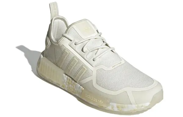 Adidas Nmd_r1 "off White Sand" Sneakers - Creamy