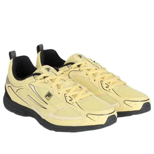 FILA Interrun Sleek Sneakers - Yellow/black