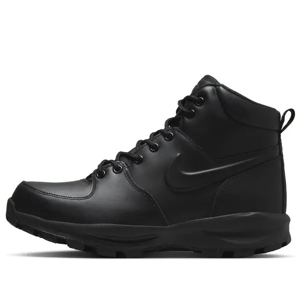 Nike Manoa Leather High Top Boots - Black