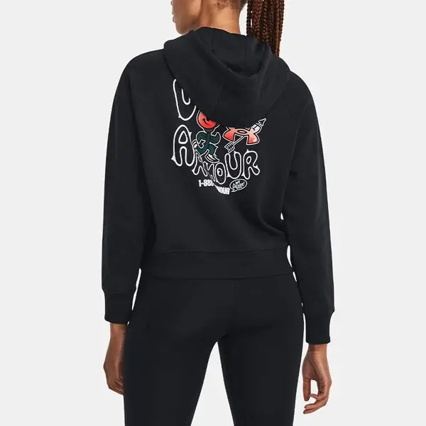 Under Armour Heavyweight Terry Hoodie With Graphic Detail