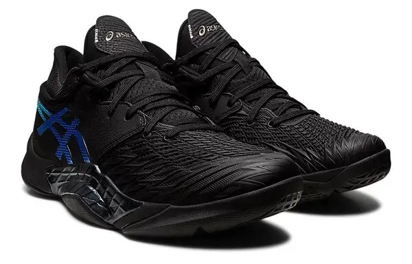 Asics Unpre Ars Low Top Athletic Sneakers - Black/blue