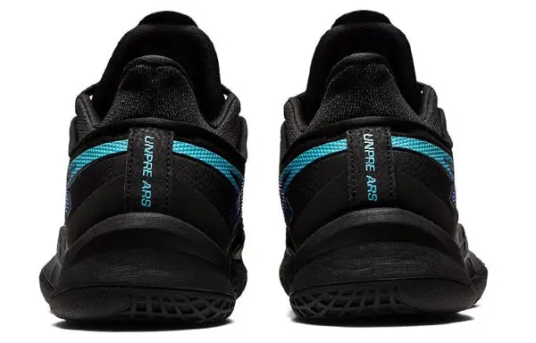 Asics Unpre Ars Low Top Athletic Sneakers - Black/blue