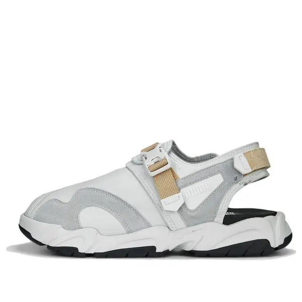 PUMA Ts-01 Retro Sandals - Grey/white/beige