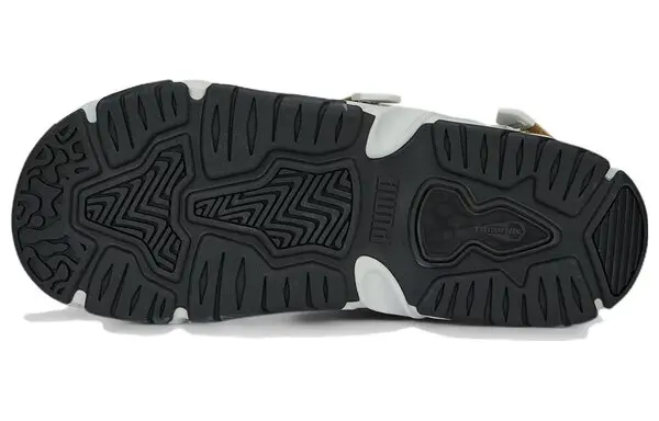 PUMA Ts-01 Retro Sandals - Grey/white/beige