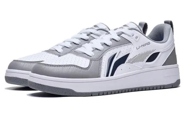 LI-NING Shiyi Sneakers - White/navy/grey