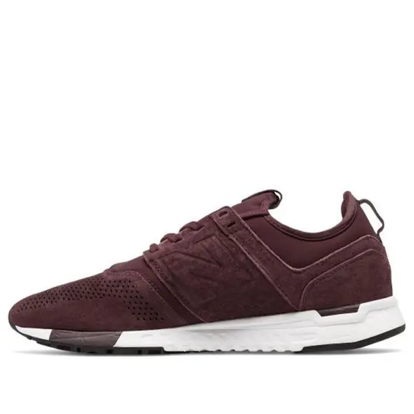 NEW BALANCE 247 Perforated Sneakers - Dark Red