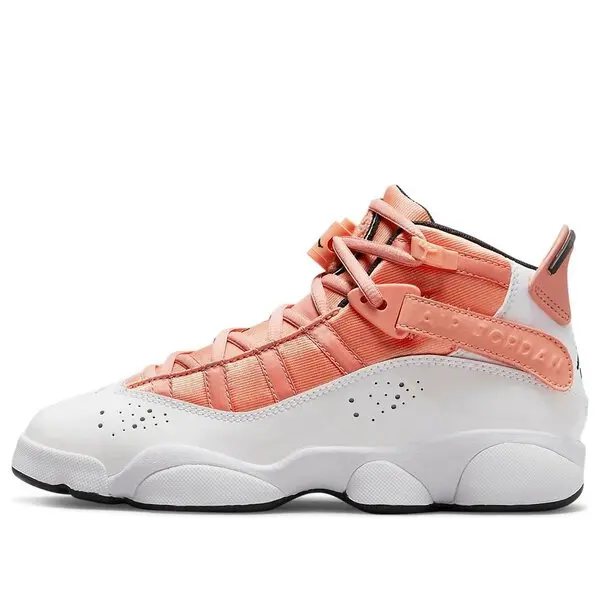 JORDAN 6 Rings High Top Sneakers - White/orange