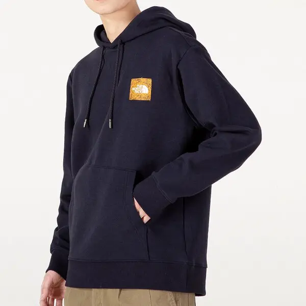 The North Face Ss22 Logo Hoodie - Navy