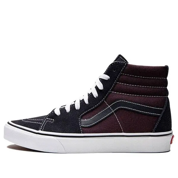 VANS Sk8-hi High Top Sneakers - Black/red