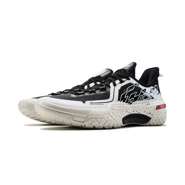 LI-NING Jie Ao Low 'black Flame' Athletic Sneakers