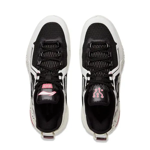 LI-NING Jie Ao Low 'black Flame' Athletic Sneakers