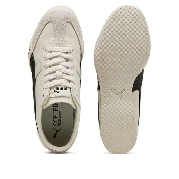 PUMA Bella Ut Leather Sneakers - White/black