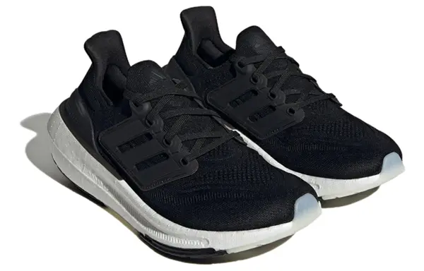 Adidas Ultraboost Light Athletic Sneakers - Black/white