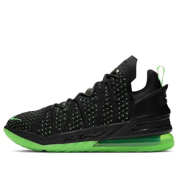 Nike Lebron 18 Ep 'dunkman' Mid Top Sneakers - Black