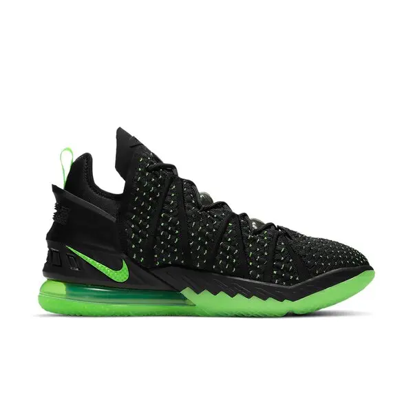 Nike Lebron 18 Ep 'dunkman' Mid Top Sneakers - Black