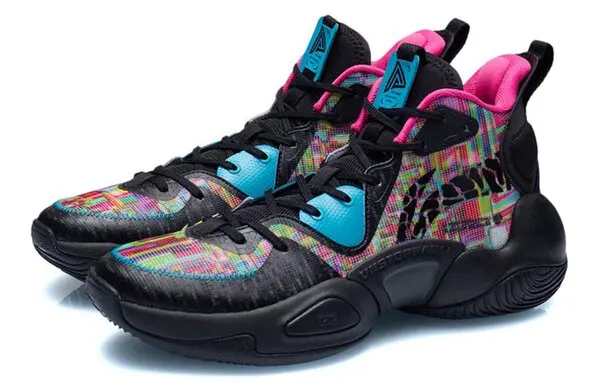LI-NING Power Multi-color High-top Sneakers