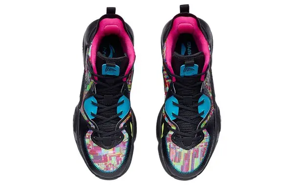 LI-NING Power Multi-color High-top Sneakers