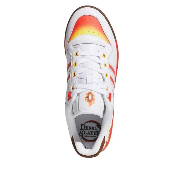 Adidas X Demon Slayer Rivalry Low "rengoku" Sneakers - White/red